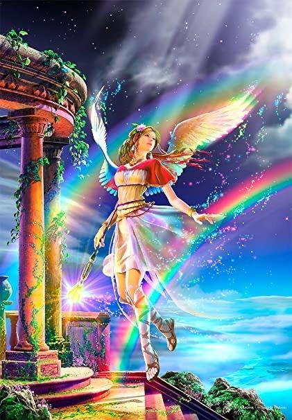 Iris: Greek Goddess of the Rainbow & Messages | Tea & Rosemary