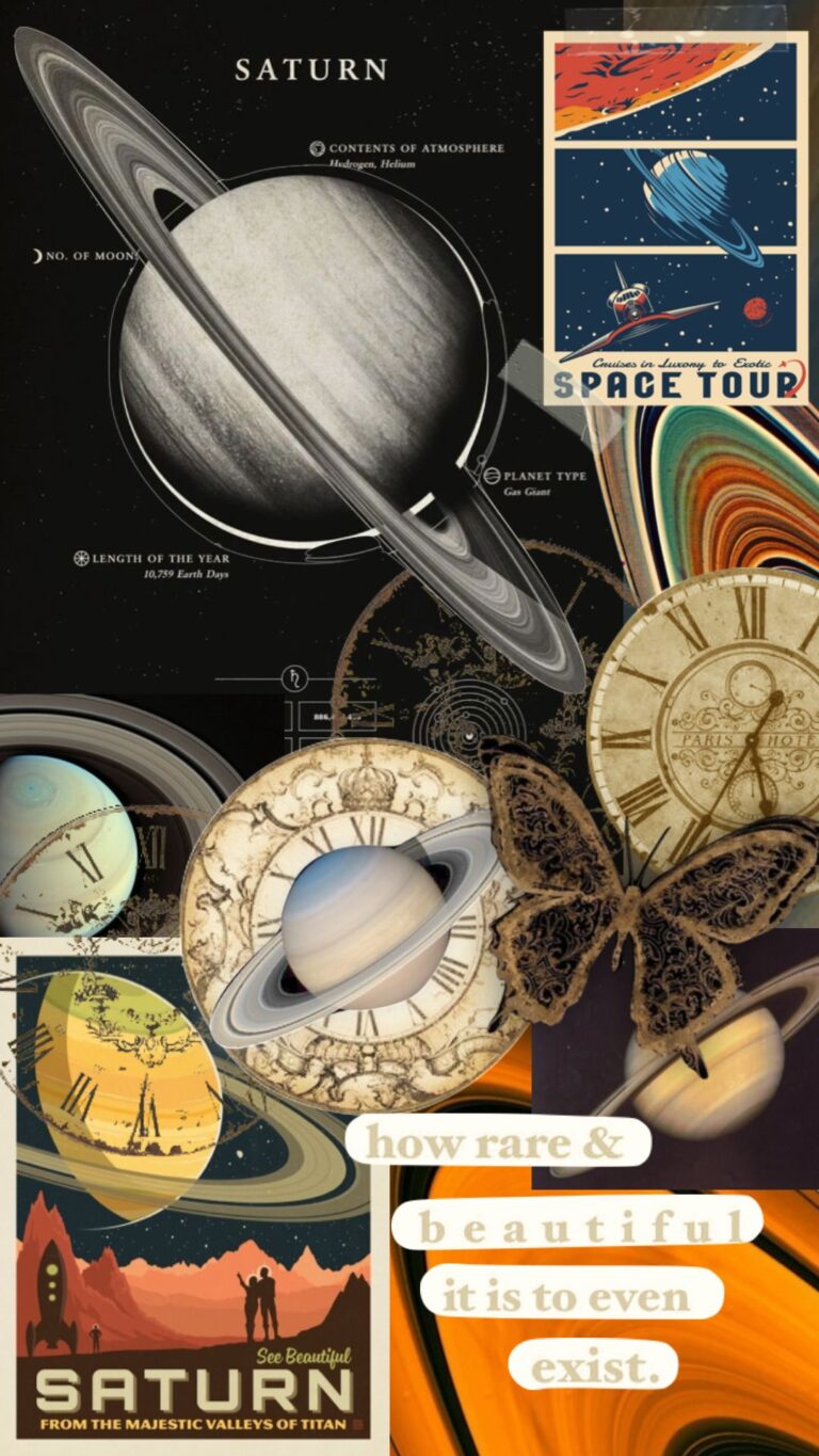 55+ Saturn Wallpaper Backgrounds For Your iPhone